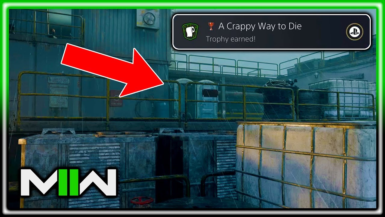 A Crappy Way To Die Trophy / Achievement Guide - YouTube