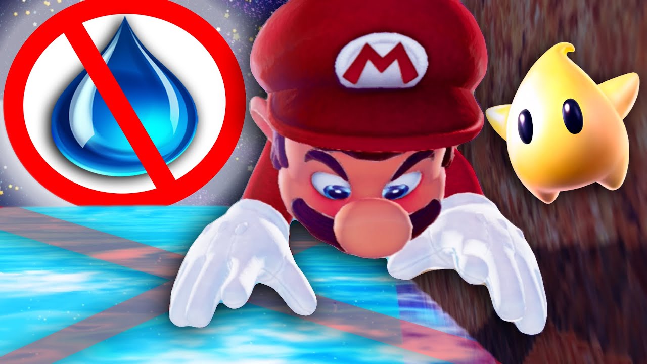 Can You Beat Super Mario Galaxy Without Touching Water? - YouTube