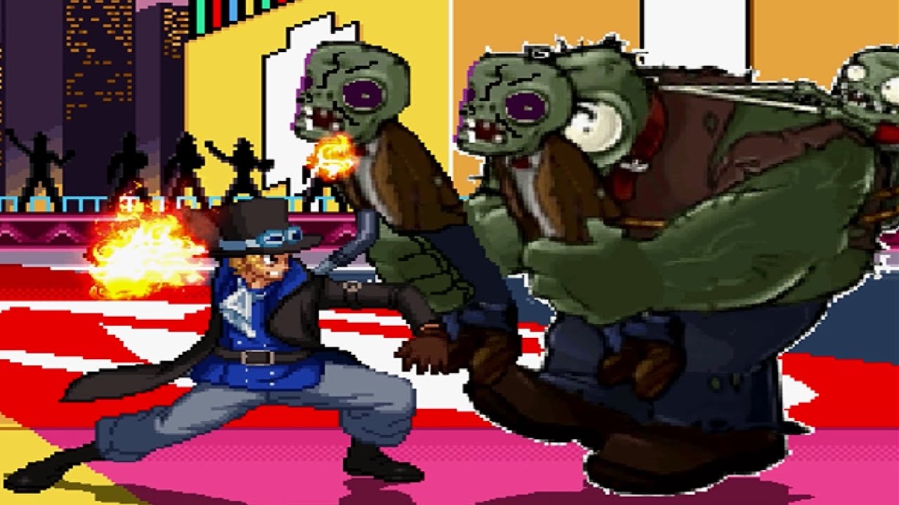 PLANTS AND ZOMBIES HEROES IN THE LEGENDARY MUGEN COMPETITION!! Part 1 ...
