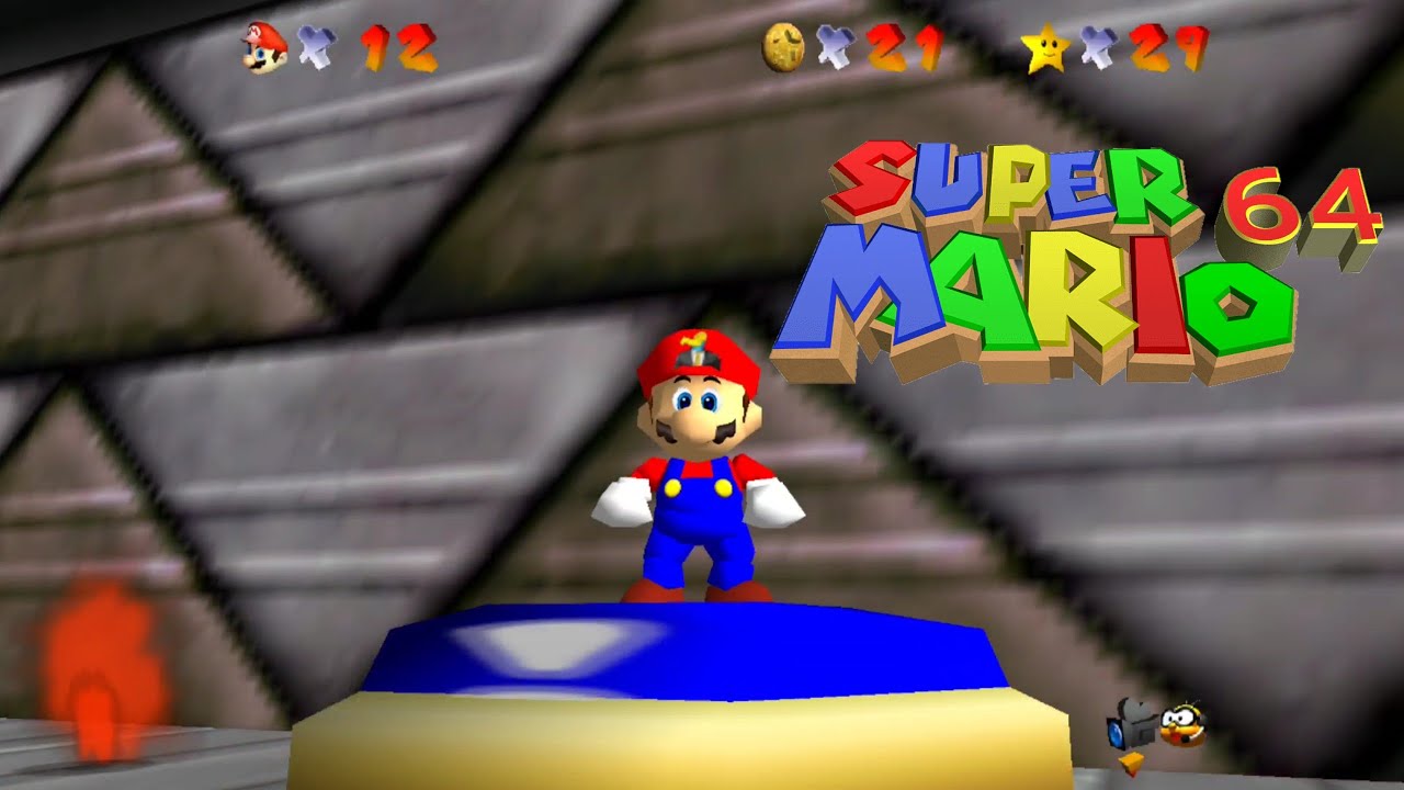 Super Mario 64 5 64 Levels Remixed HD Textures Realistic Full Screen 16 ...