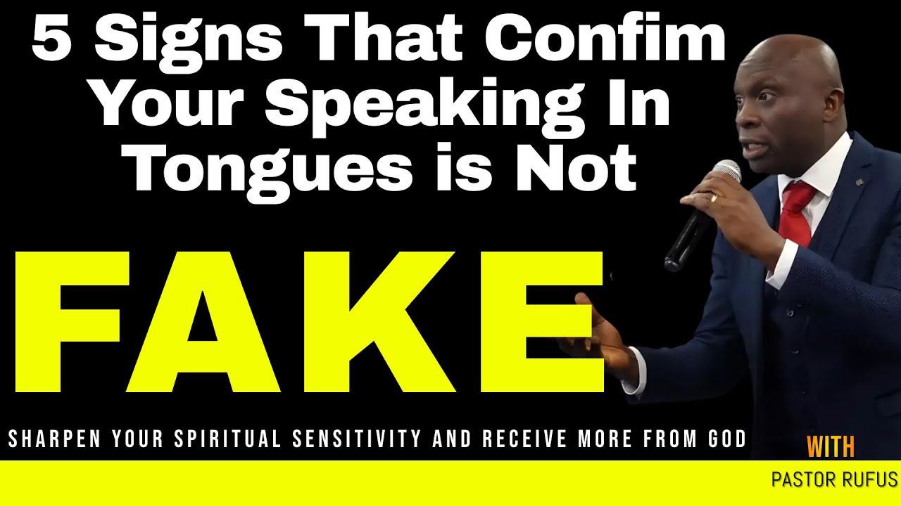 5 Signs That Confirm Your Speaking In Tongue Is Not Fake . # ...