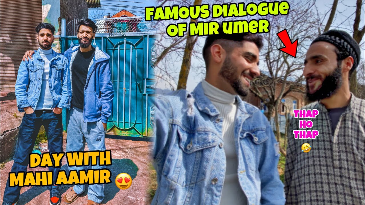 DAY WITH @kashmirirounders ️😍|| MIR UMER SAID OWN FAMOUS DIALOGUE 🤣 ...