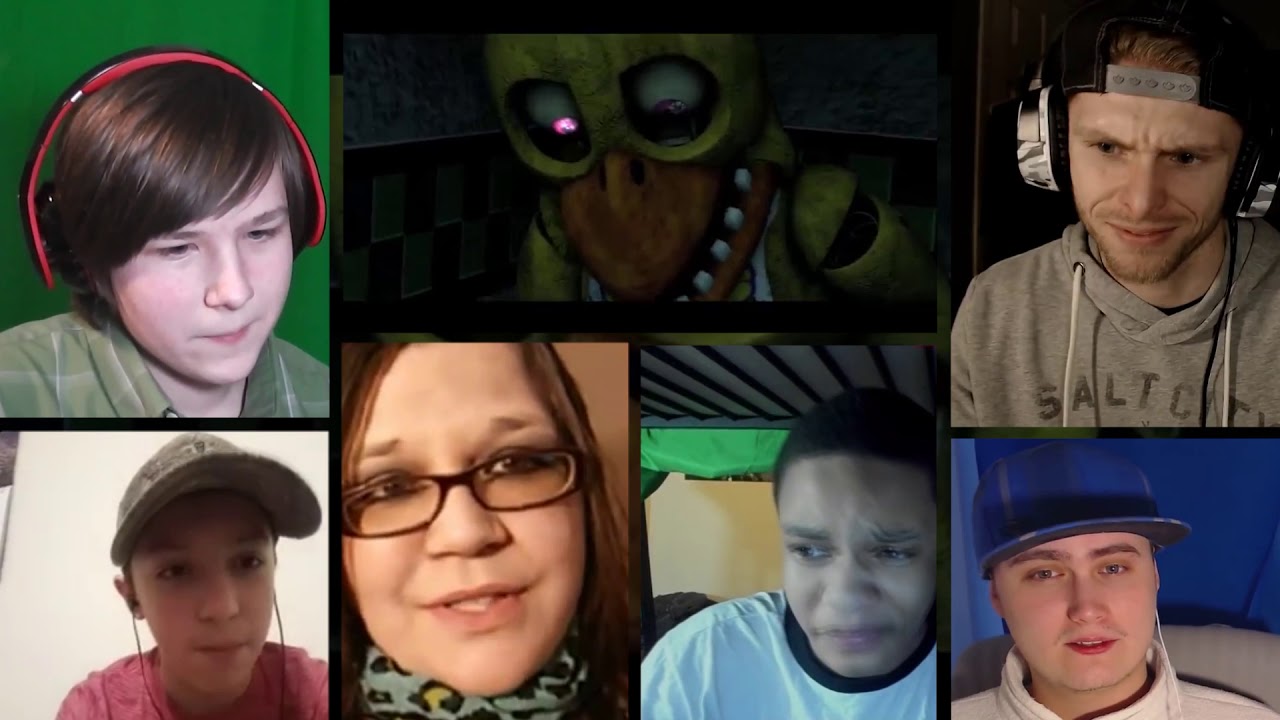 FNAF SONG "No More Cake" [SFM] (ft. Chi-Chi & Dolvondo) | CG5 [REACTION ...