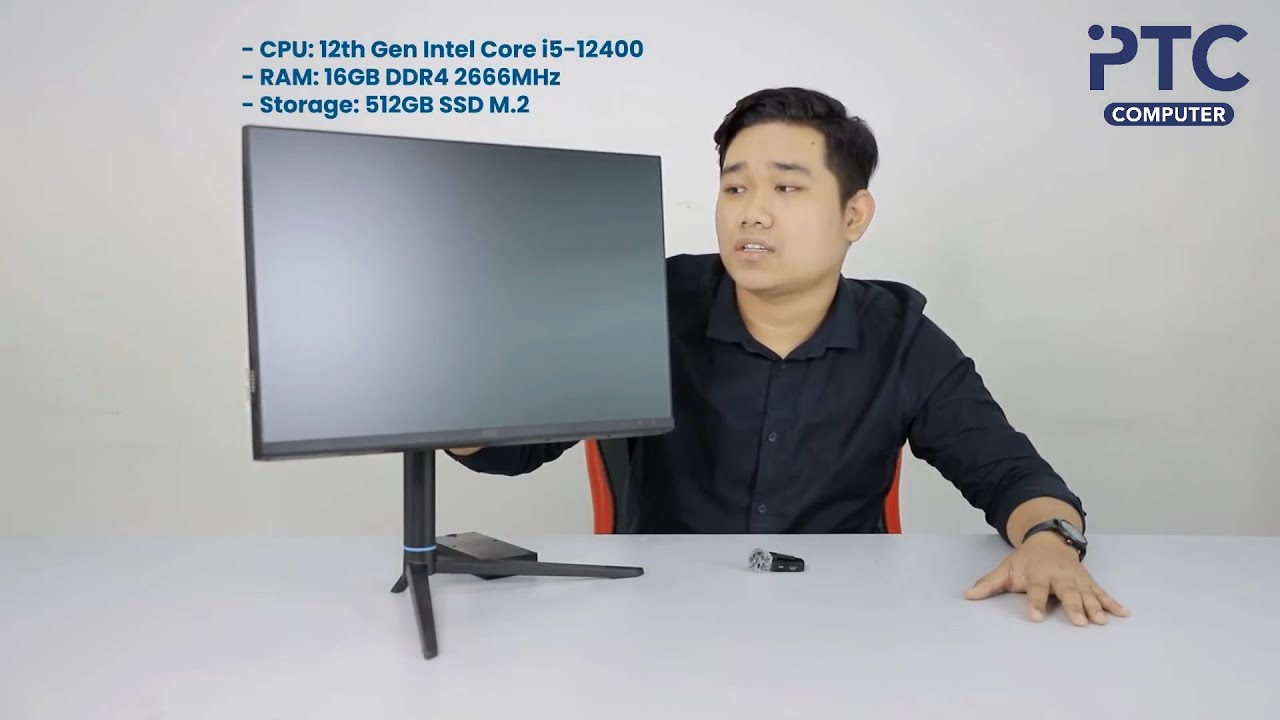 AOC AIO E99 Core i5-12400-16GB DDR4-512GB-23.8”-UMA-Battery-11 Pro ...