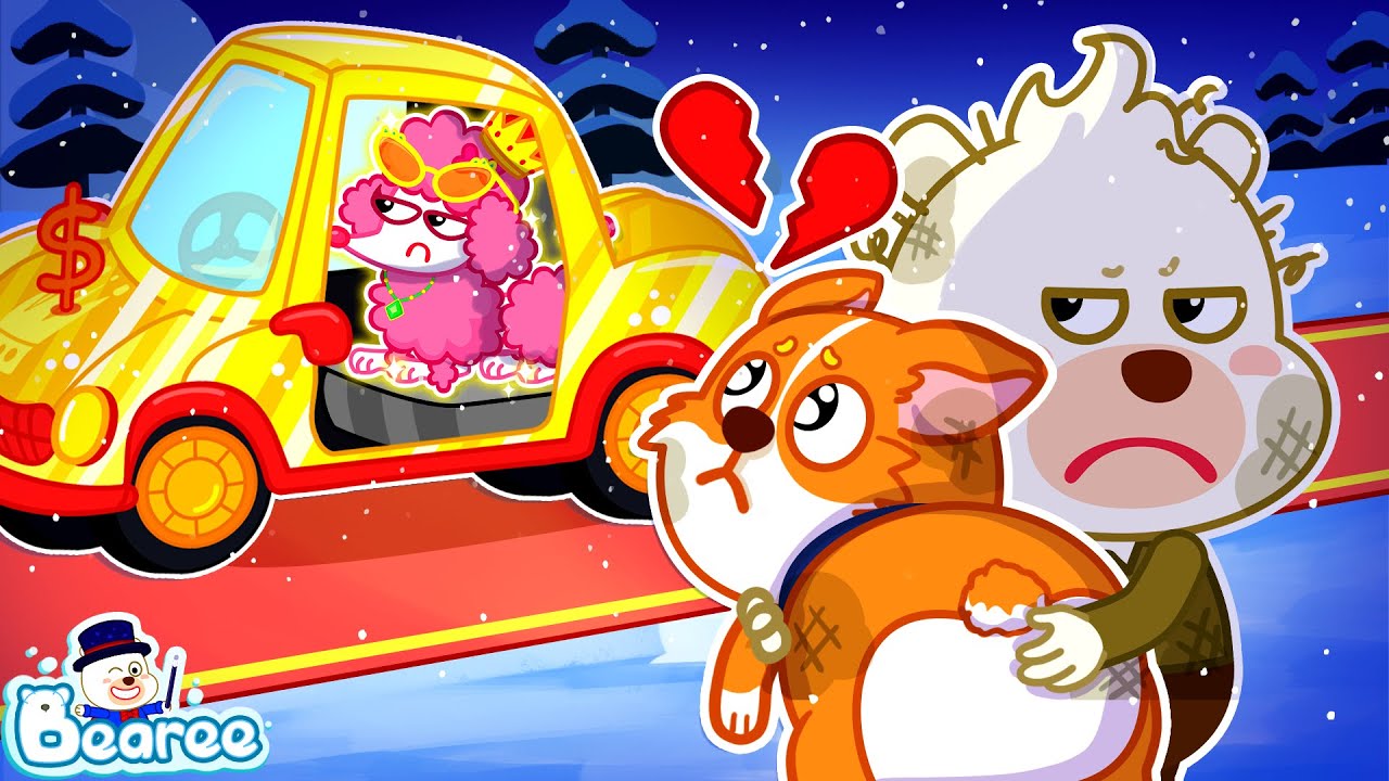 Rich vs Poor Pets Cartoon | Rich Puppy Doesn't Want to Be Friends with ...