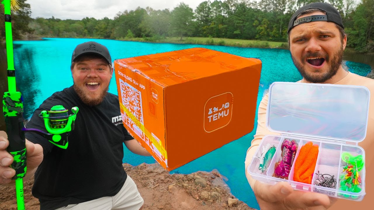 AYO Fishing VS Fishing With Smalls $150 TEMU Challenge - YouTube