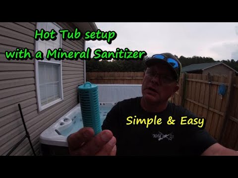 How to setup your Hot Tub with a mineral stick/ How to use a Mineral ...