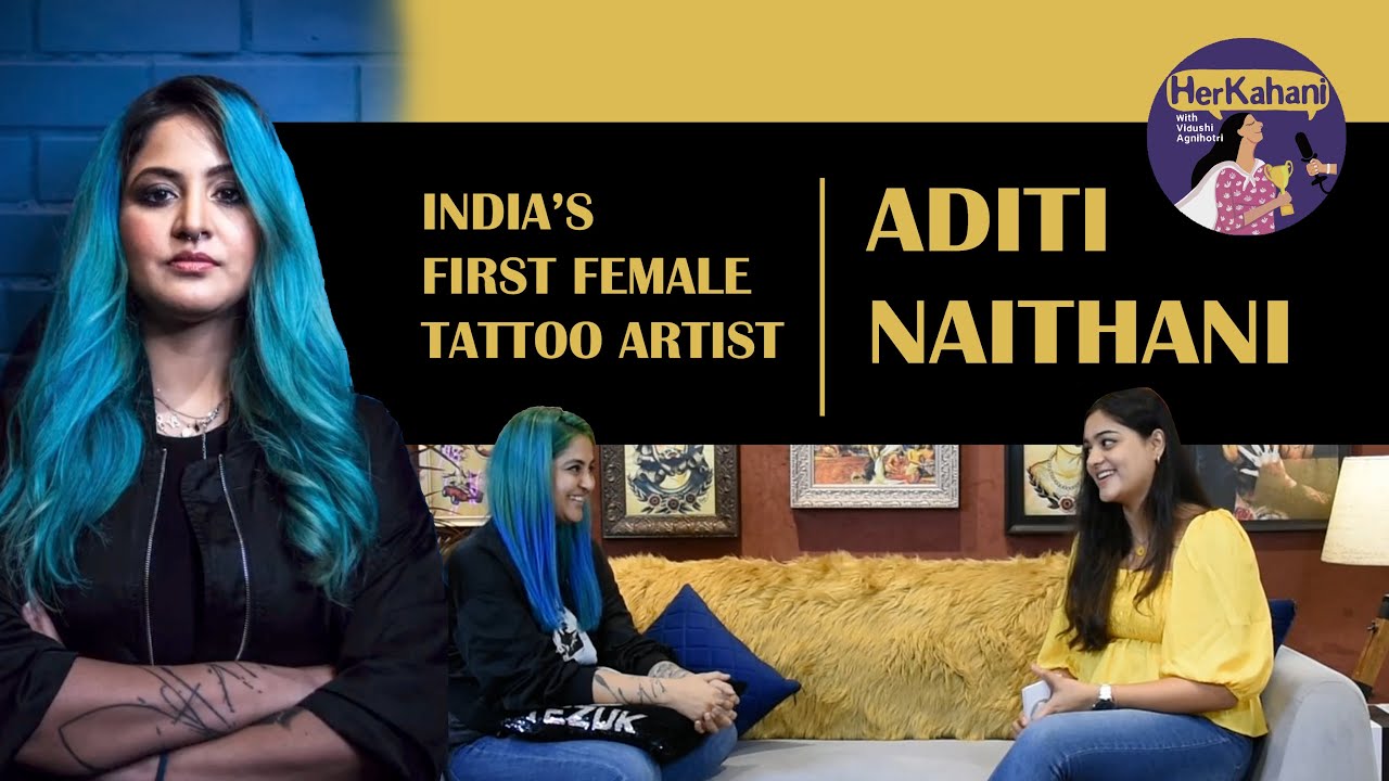 India’s first female tattoo Artist ! - YouTube