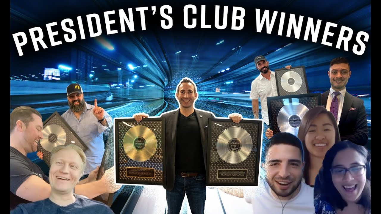 New President's Club Award Winners! - YouTube