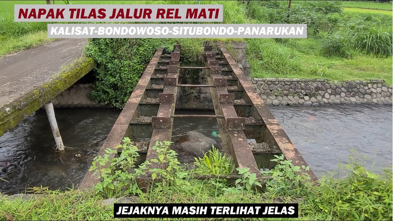 NAPAK TILAS REL MATI STLH JPL 01 KALISAT, NEMU SIPON & RANGKA JEMB ...