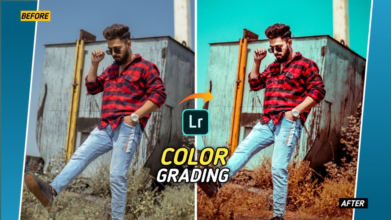 Lightroom mobile Cinematic Teal and orange tone color grading tutorial ...