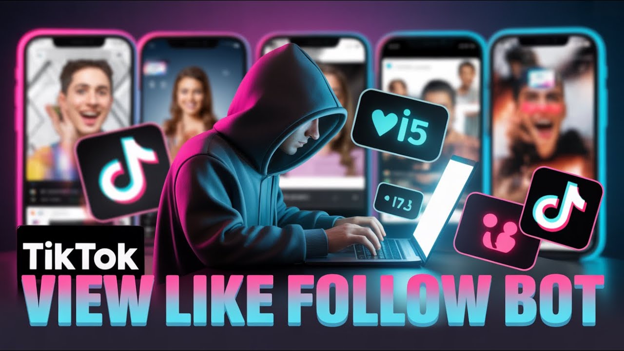 How To Use Tiktok View Bot | Tiktok View Like Follow Bot - YouTube