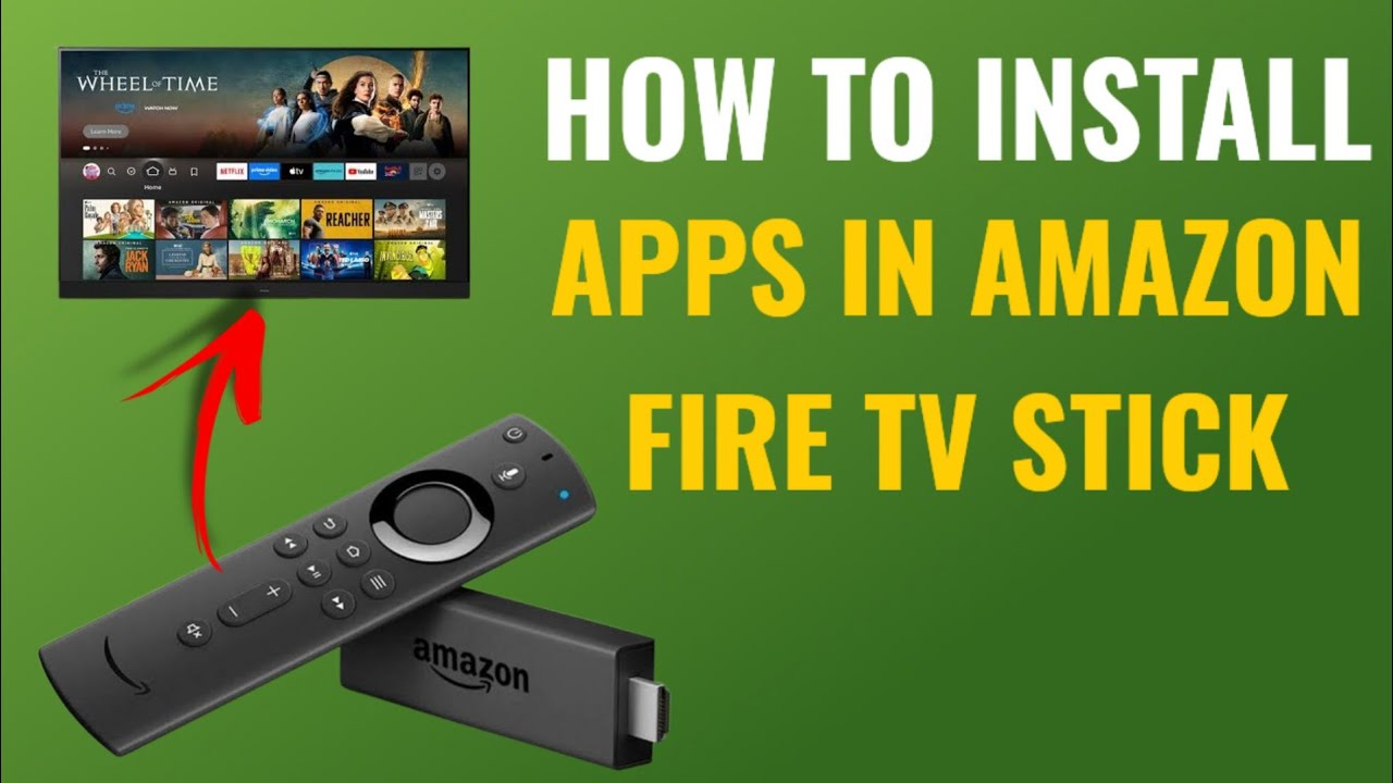 How To Install Apps In Amazon Fire Tv Stick | English - YouTube