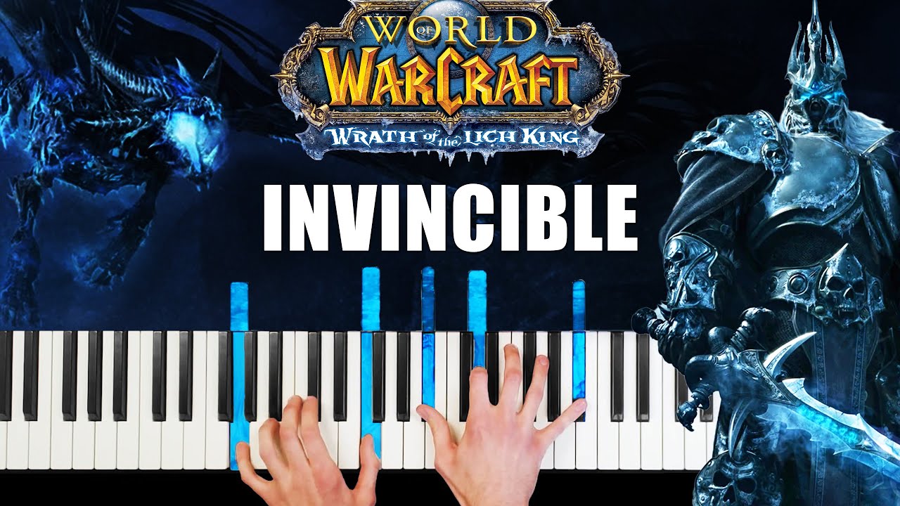 World Of Warcraft Invincible Piano Sheet Music Music World Of Warcraft