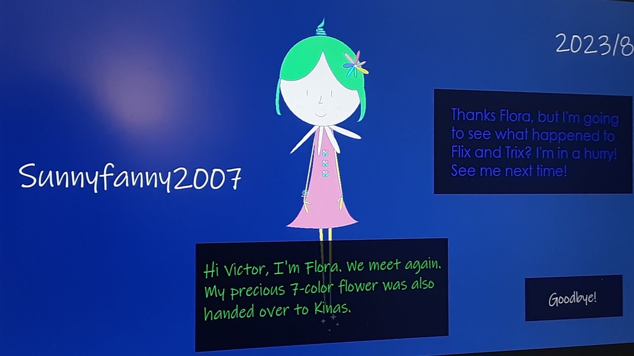 Flora meets Super Victor 2 - YouTube