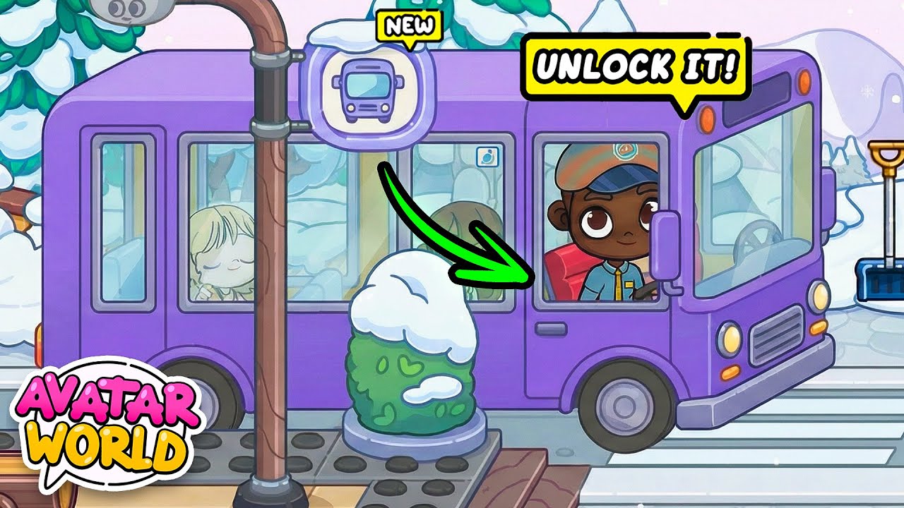 FINALLY! 😱 THE NEW BUS IS OPENED!? 🚌 AVATAR WORLD UPDATE! - YouTube