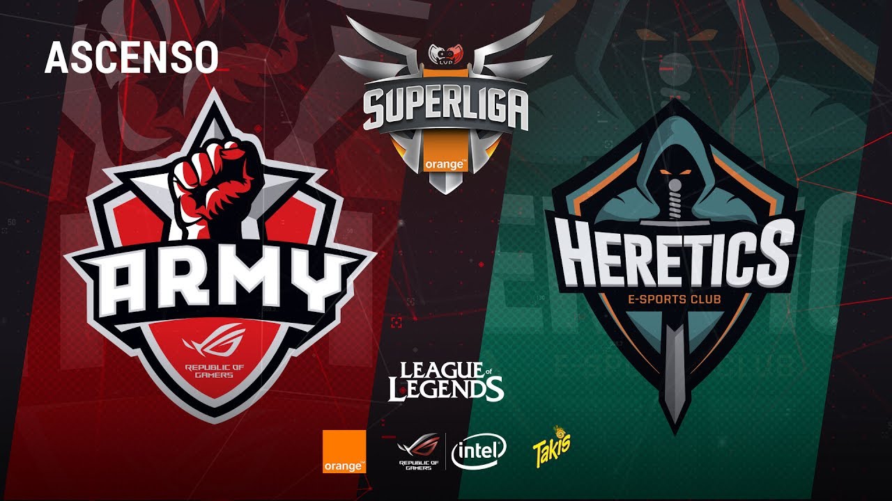 ASCENSO LOL Asus Rog Army vs Team Heretics - Mapas 1 y 2 - ASCENSOLOL ...