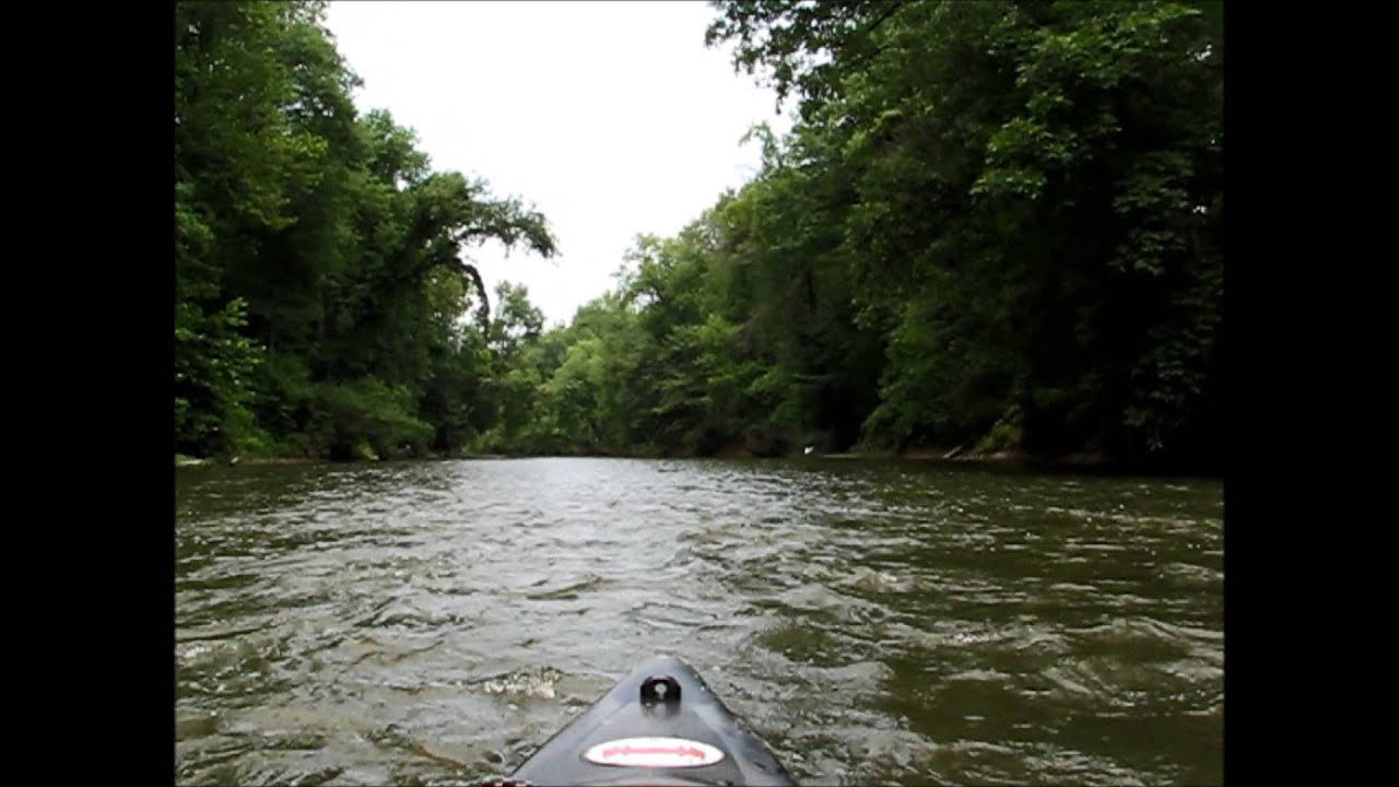 Floating the Swatara Creek in my Old Town Guide 119 - YouTube