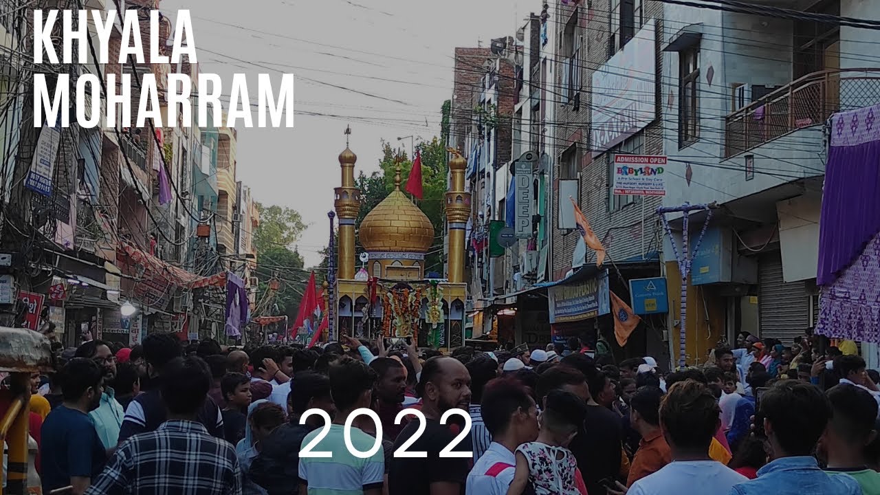 Khyala b block moharram 2022 #muharram #khyala - YouTube