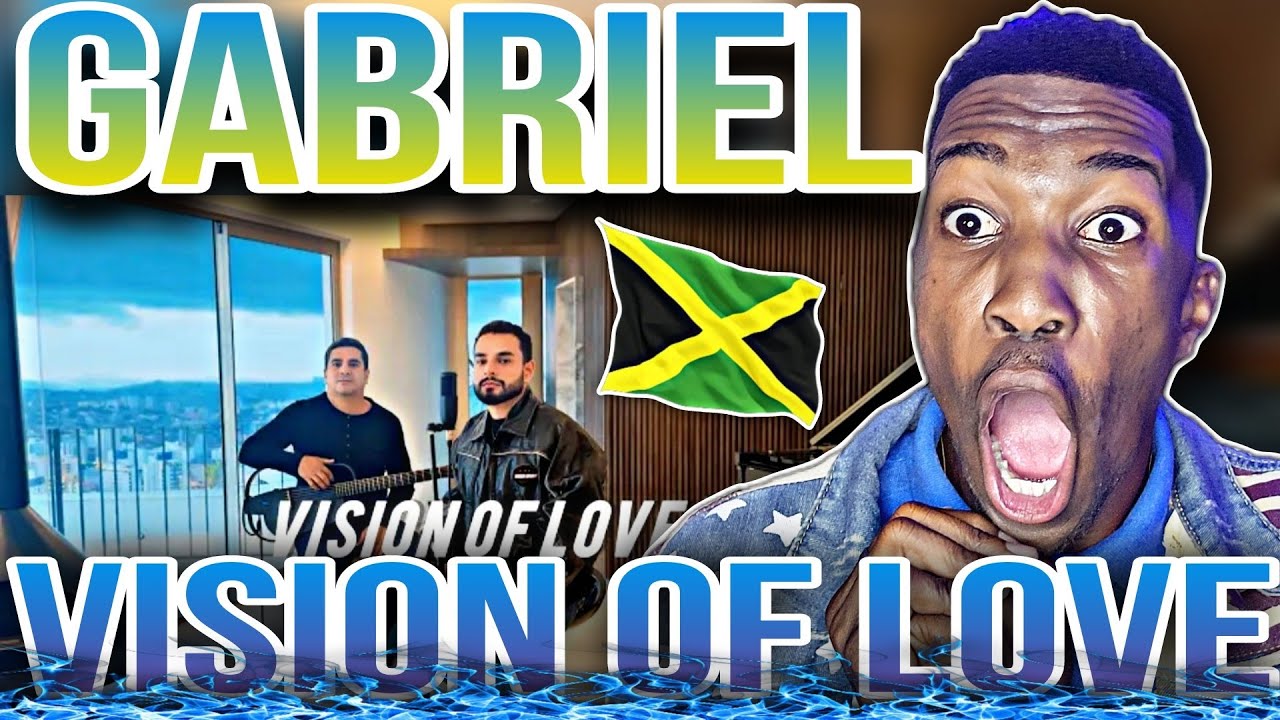 Gabriel Henrique - Vision Of Love (Acoustic Version) JAMAICAN FIRST TIME REACTION | 🔥 🇯🇲 - YouTube