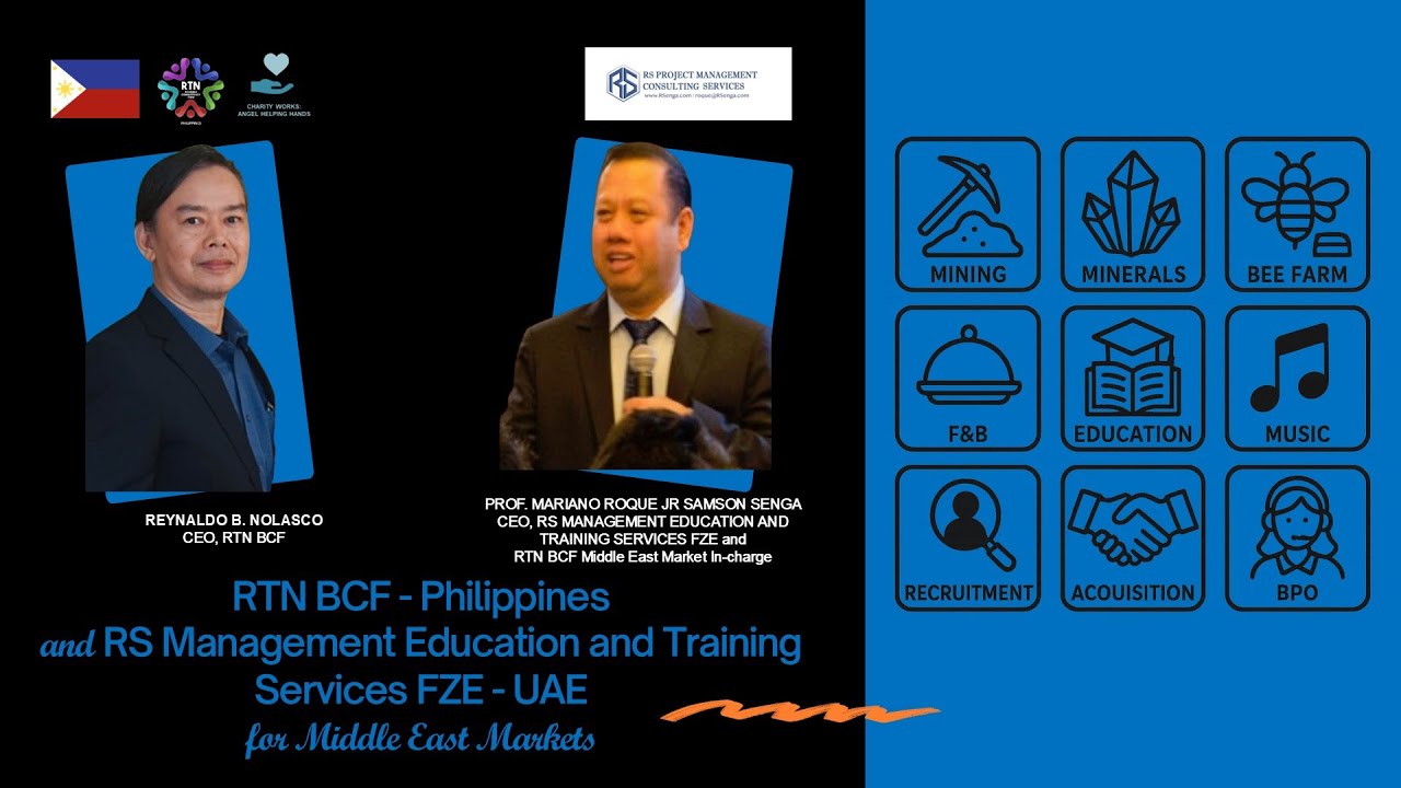 RTN BCF - Philippines + RS Management Education & Training Services FZE ...