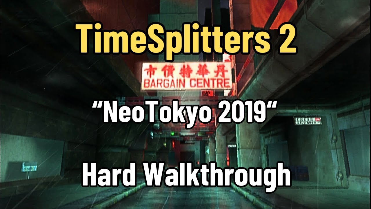 TimeSplitters 2 - NeoTokyo Hard Walkthrough (PS5) - YouTube