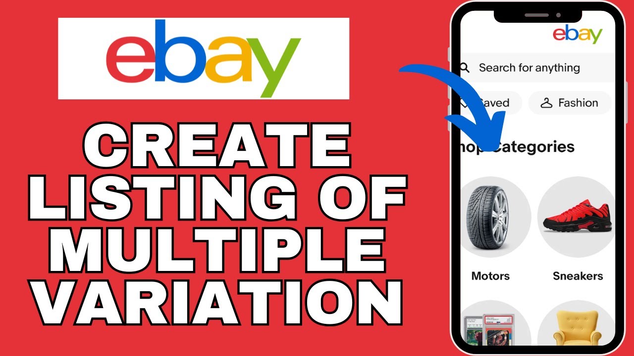 How to List Multiple Variations on eBay 2025? - YouTube