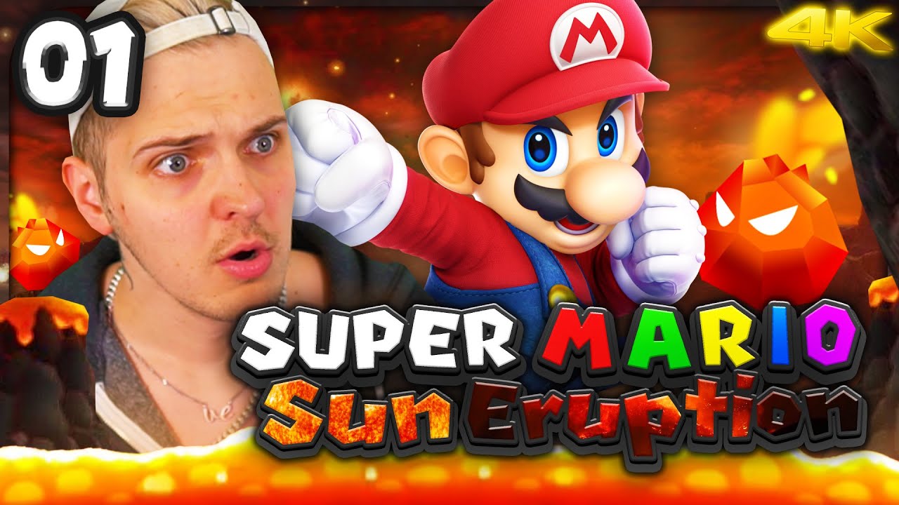 Let’s Play Super Mario Sun Eruption (NSMBU Hack) #01 ☀️ Unglaublich HEISSER Hack! - YouTube