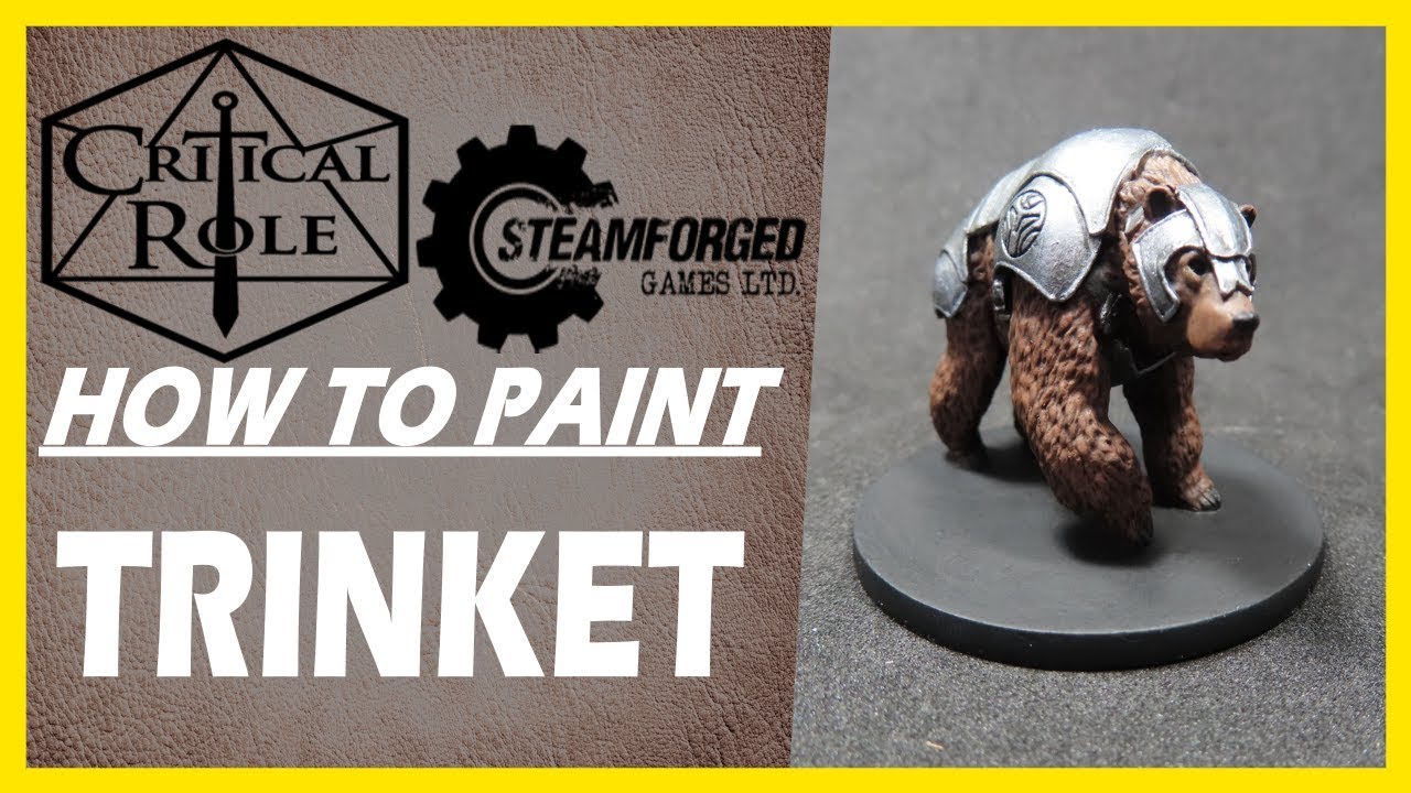 How To Paint| Trinket Critical Role [Steamforged games] - YouTube