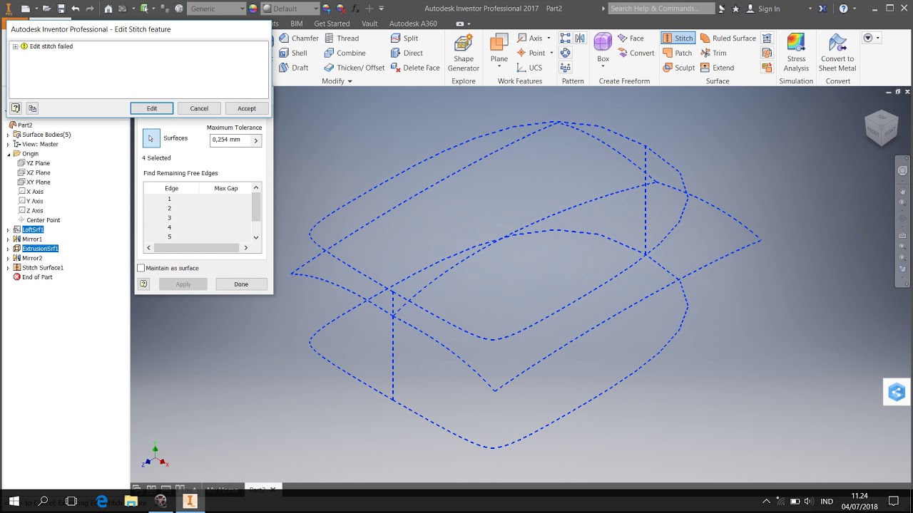 cara membuat mouse dengan software INVENTOR - YouTube