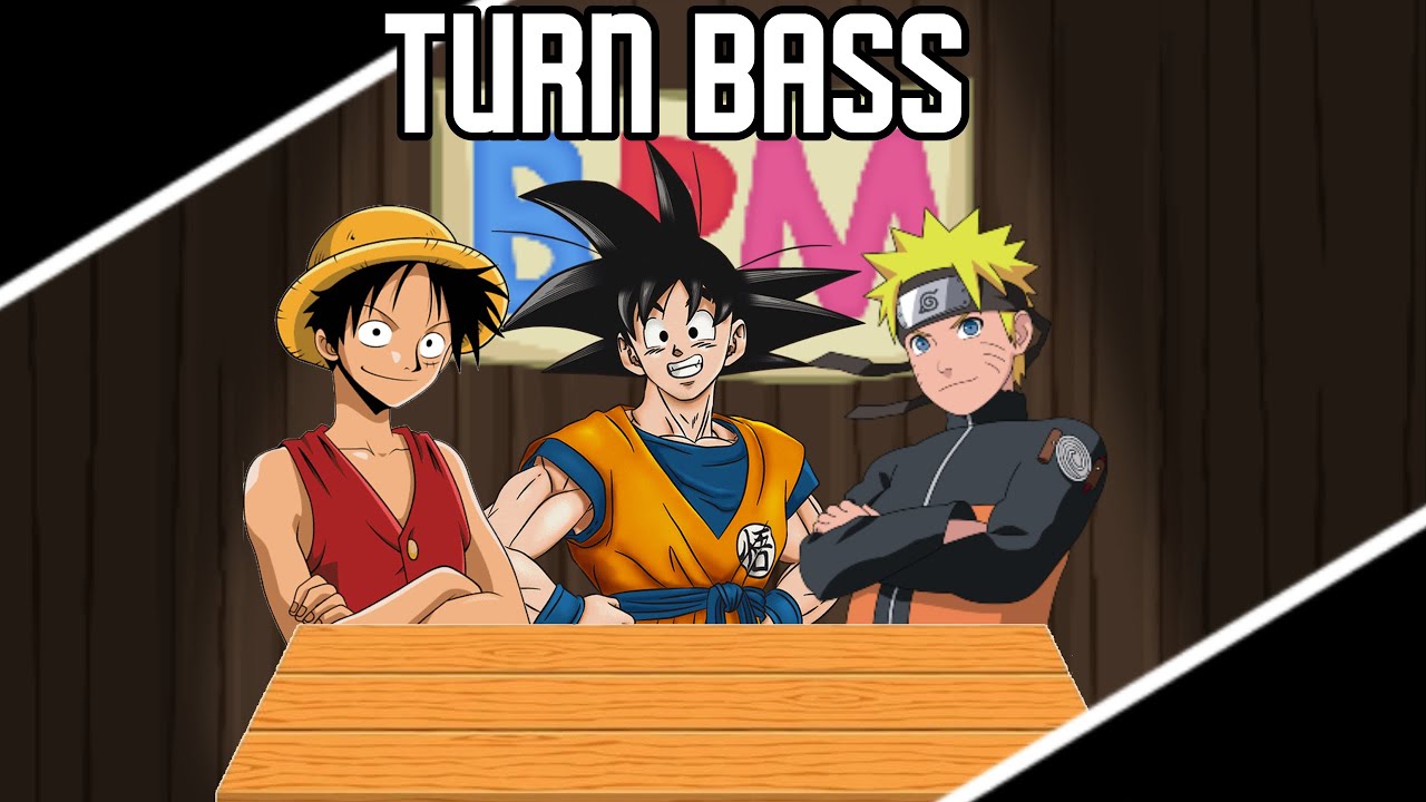 FNF-Anime Bass (Turn Bass) but luffy and goku and naruto+(chromaticas ...