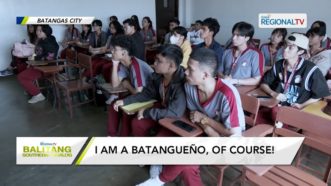 Balitang Southern Tagalog: I am a Batangueño, of course! - YouTube