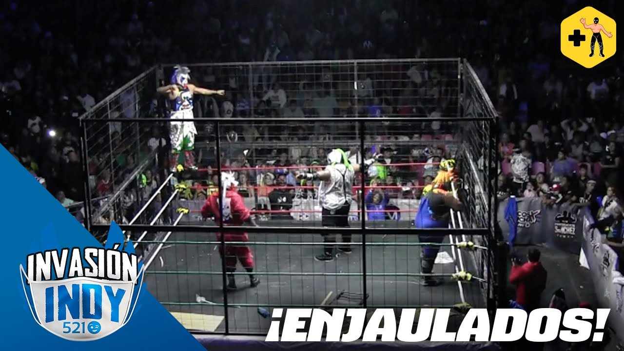 Lucha en jaula: Los Psycho Circus vs La Puerquiza Extrema | Lucha ...
