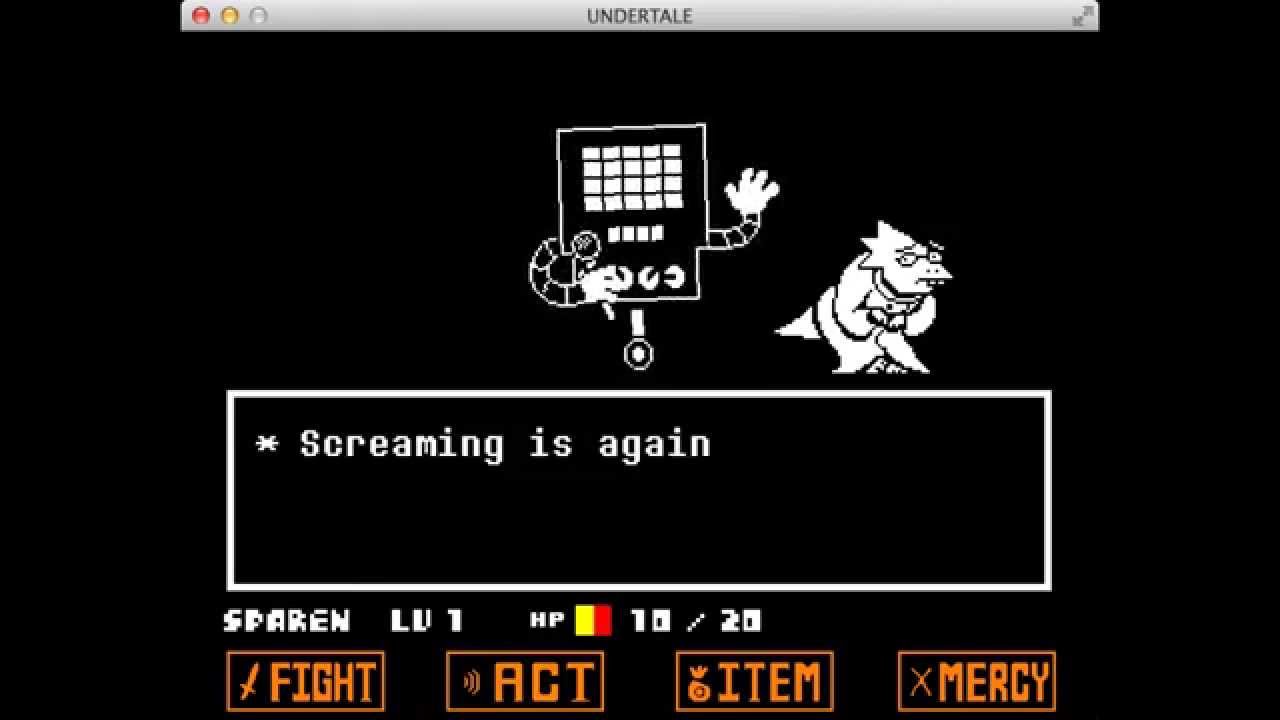 Let's Play Undertale 012 - Quiz Show and Cooking With a Killer Robot ...