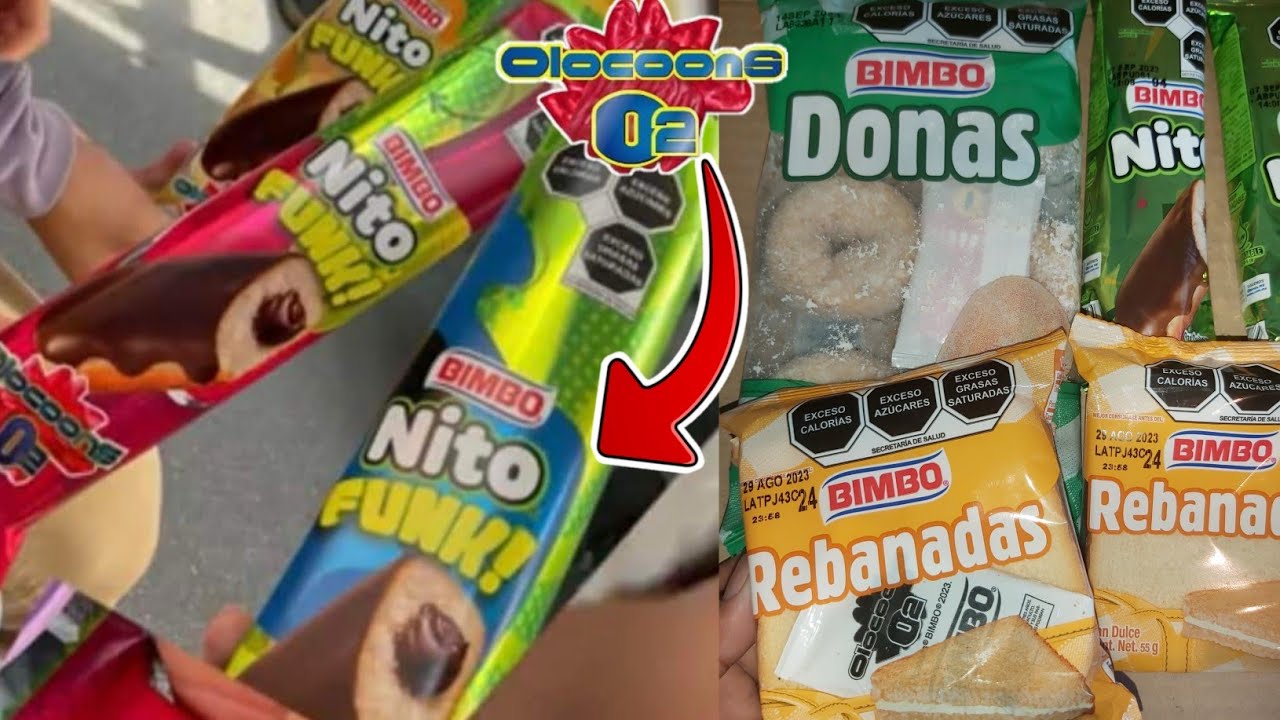 Ya Salieron ? Nuevos Nito Funk OLOCOONS 2023 de Bimbo Nueva Promoción ...