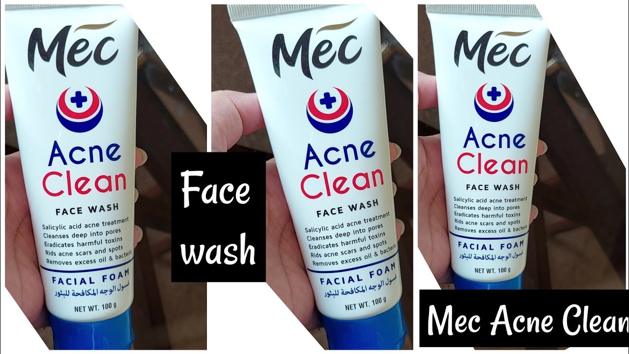 Mec Acne Clean Face wash - YouTube