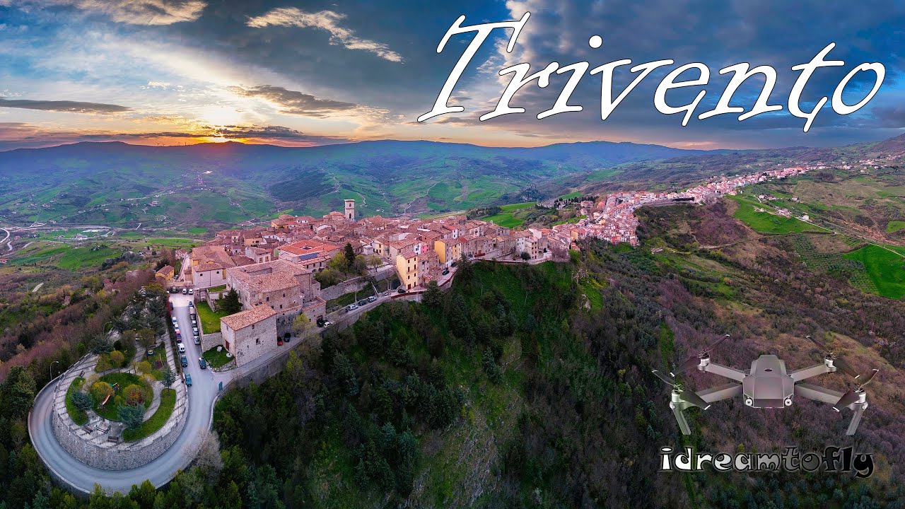 Trivento - Molise dall'alto - Drone 4K - YouTube