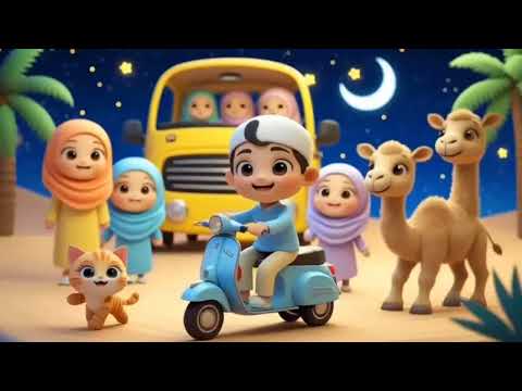 Sholawat Anak Anak - Allahul Khafi - Lagu Anak Islami - Sholawat Anak Populer - Animasi 3D Bocah