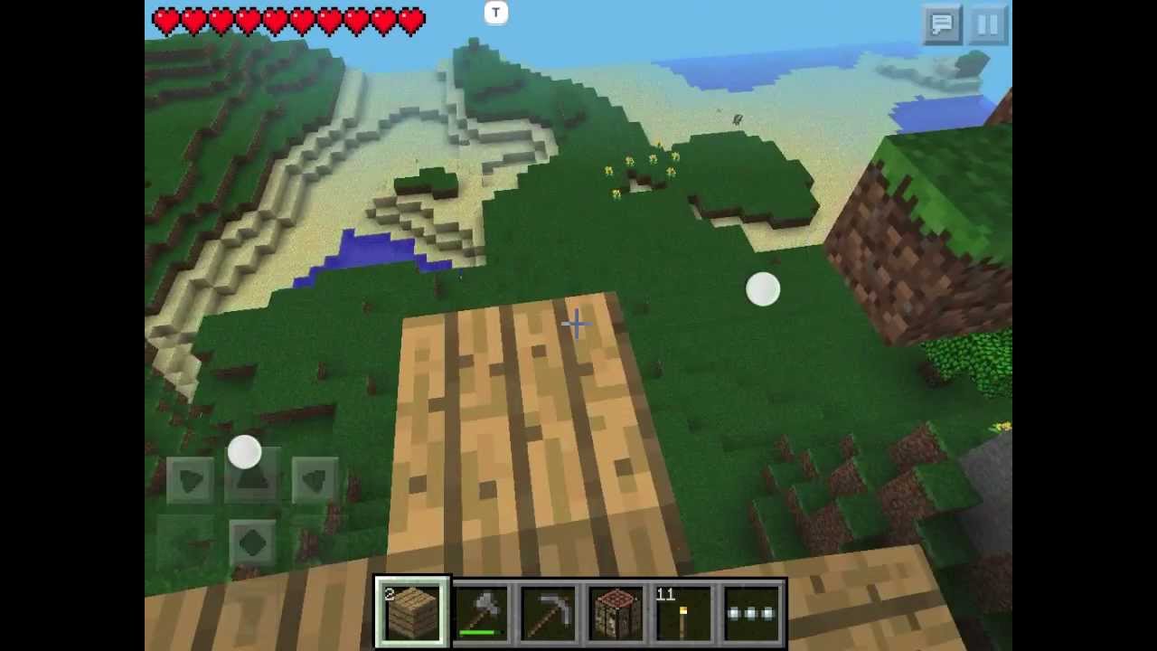 Wally's Minecraft Pocket Edition Survival REBOOT ep2 - YouTube