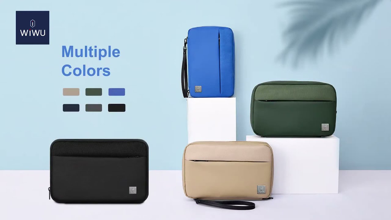 WIWU POUCH SOLO STORAGE BAG - YouTube