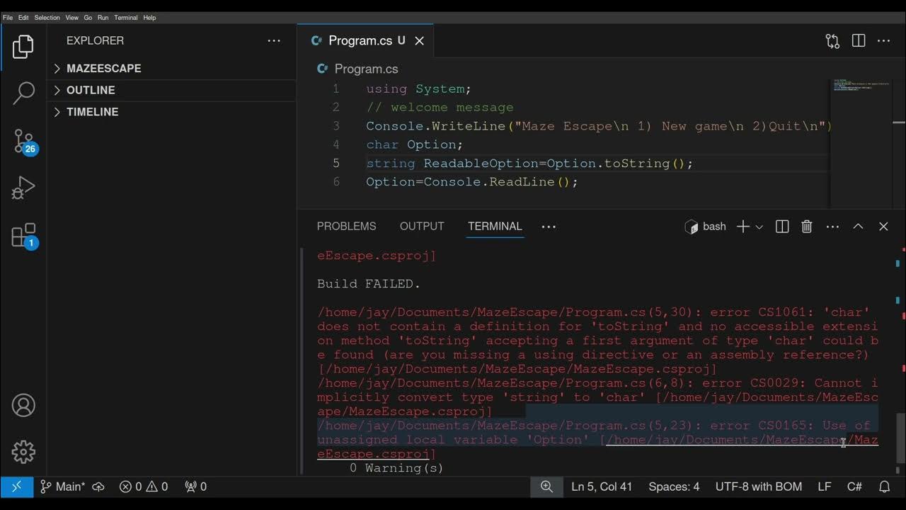 Time to start a New C# Project - YouTube