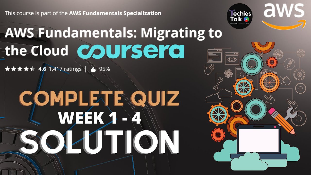 Coursera AWS Fundamentals: Migrating to the Cloud Compete Quiz Solutions | Amazon Web Services ...