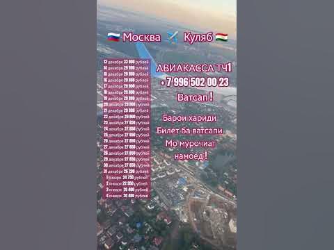 12.12.2023 #aviakassa_tj1 #shorts #tj #авиакасса_билет #москва_душанбе ...