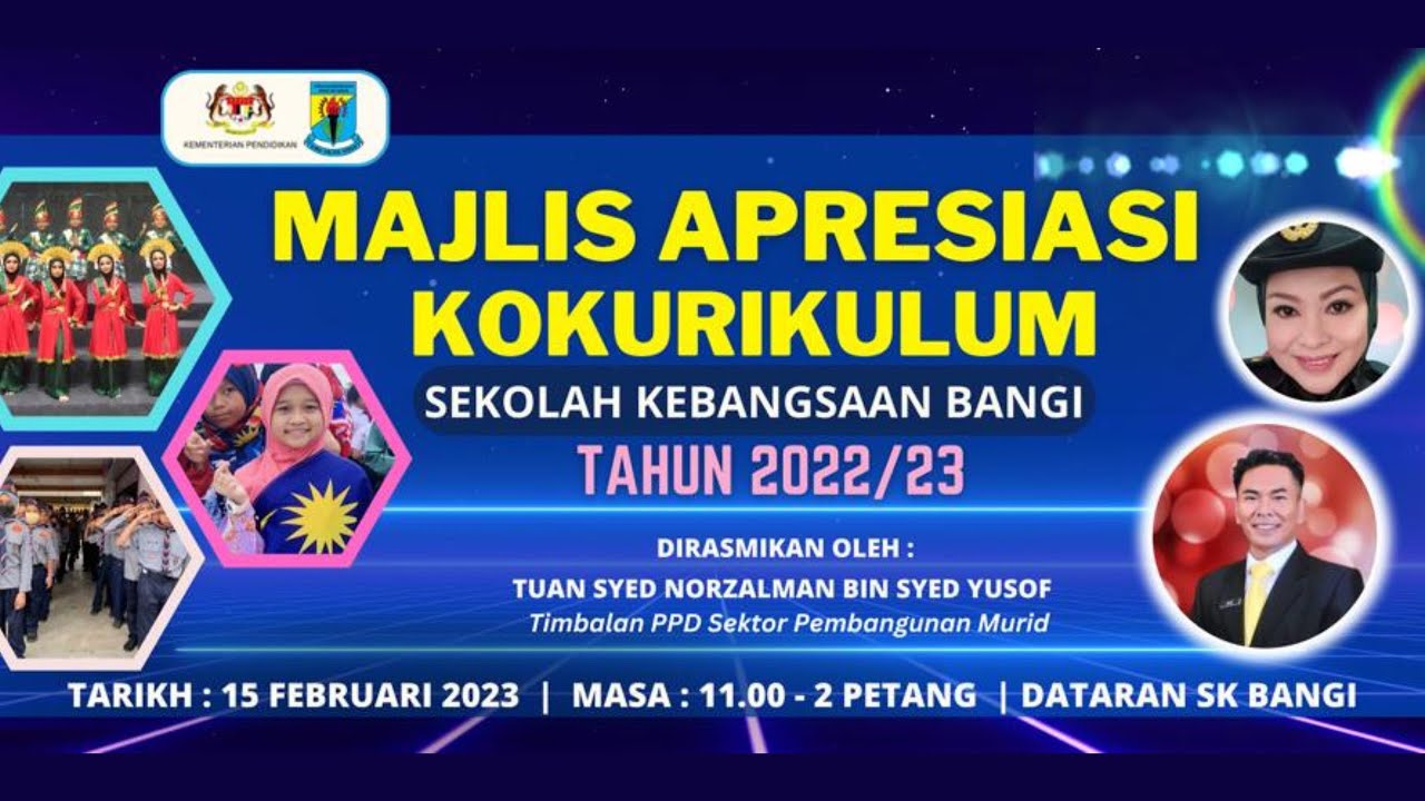 Majlis Apresiasi Kokurikulum SK Bangi 2022/2023 - YouTube