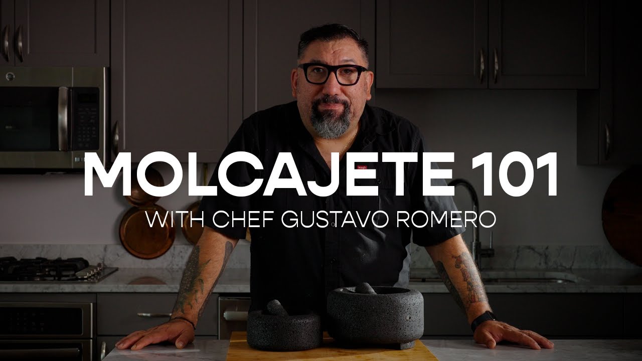 Molcajete 101 With Chef Gustavo Romero - YouTube