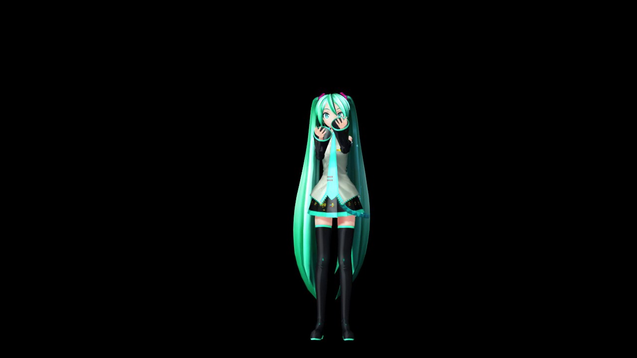 MMD Magical Mirai Default Miku Model dl - YouTube