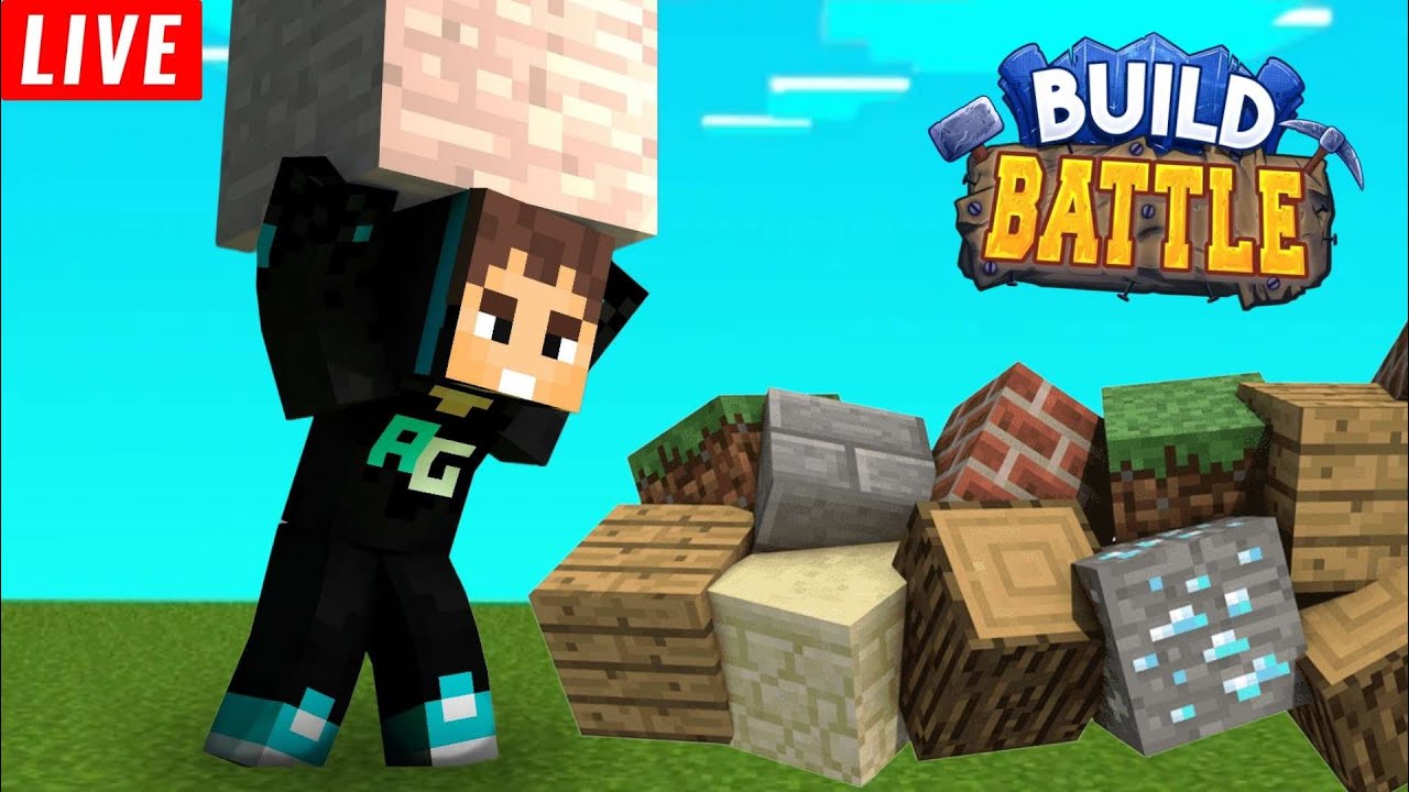 MINECRAFT BUILD BATTLE EVENT || PUBLIC SMP LIVE | FREE TO JOIN - YouTube