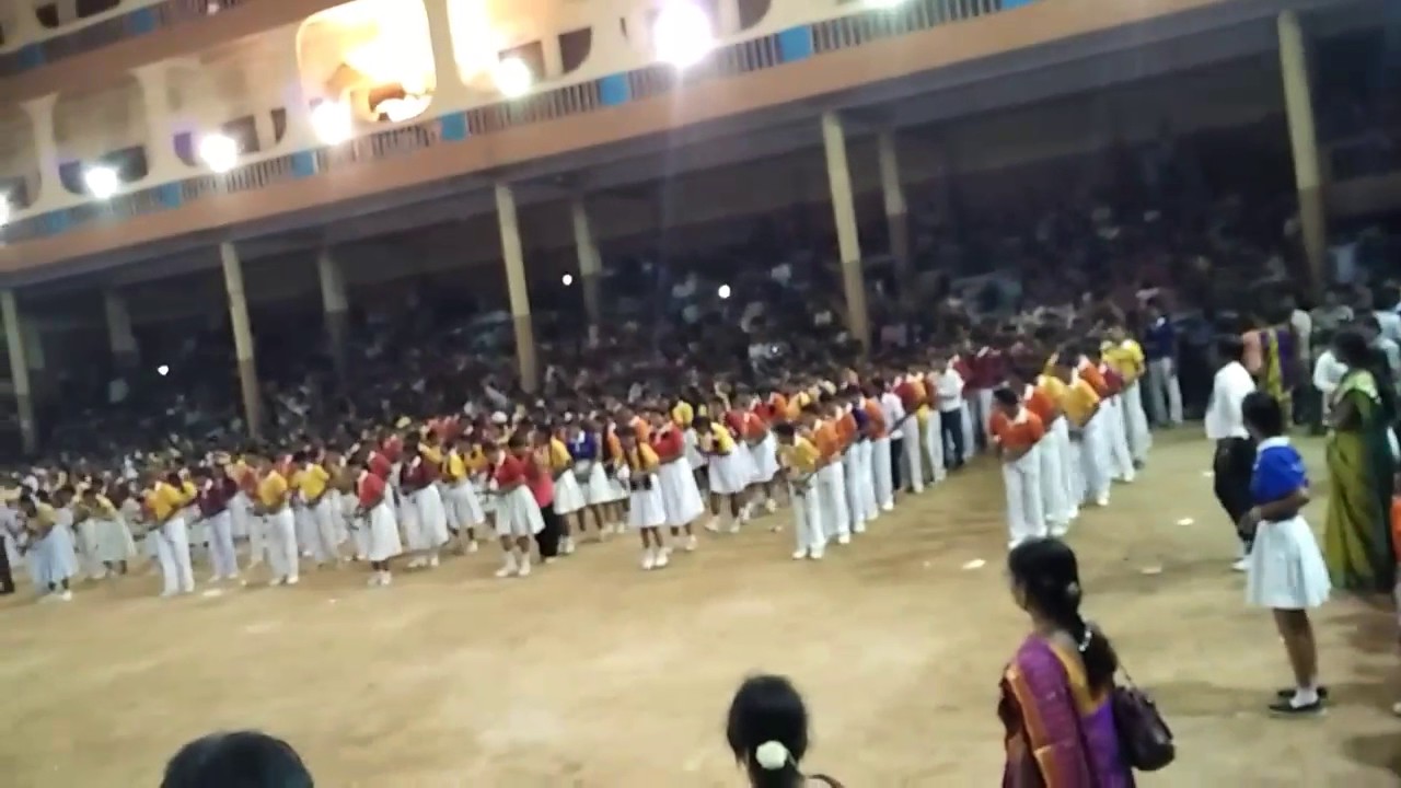 Miss u school annual day of hvs high school - YouTube