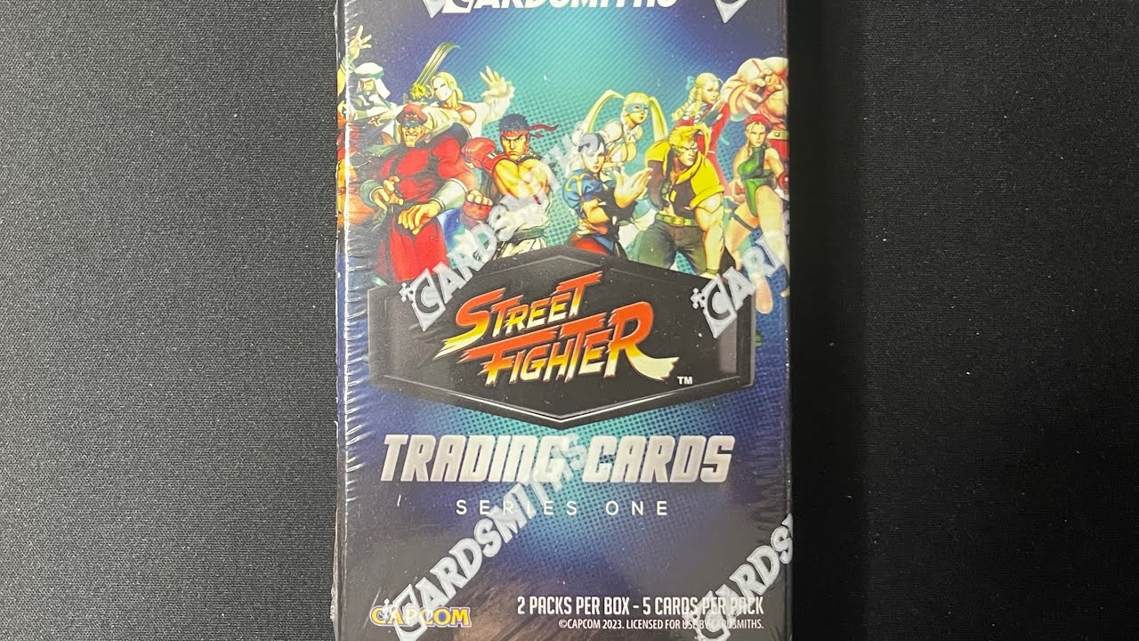 Round 3!! 💥🥊 Street Fighter Series One Trading Cards Box Opening ...