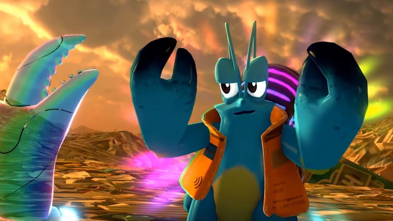 Another Crab's Treasure Firth Avatar of Waste boss fight - YouTube